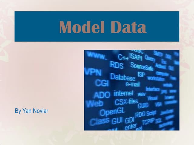 Modul 3 matakuliah Basis Data - Data Model | PPTX