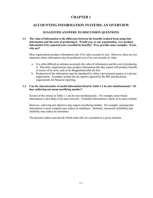 The Characteristics of Valuable Information | PDF | Business | Business and Finance