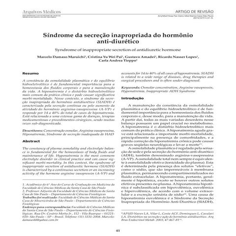 Siadh | PDF