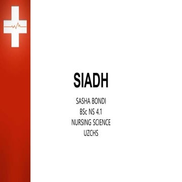 Di, siadh and cerebral salt wasting syndrome | PPT