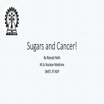 sugars and cancer! | PPT