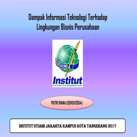 Sia,putri riana,suryani,stiami t1 | PPT