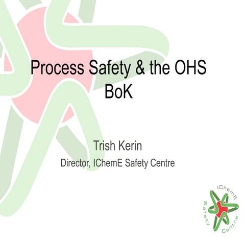 Sia webinar introduction to process safety | PDF
