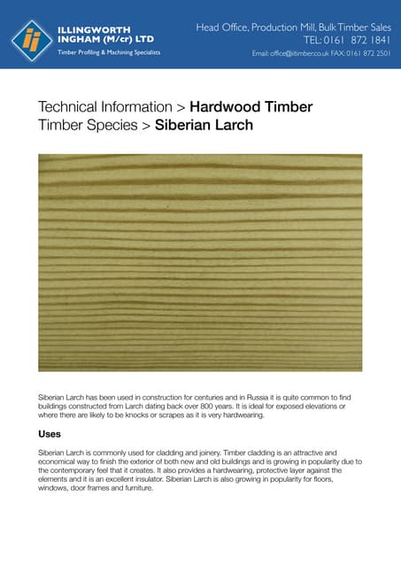Hardwood timber | PPT