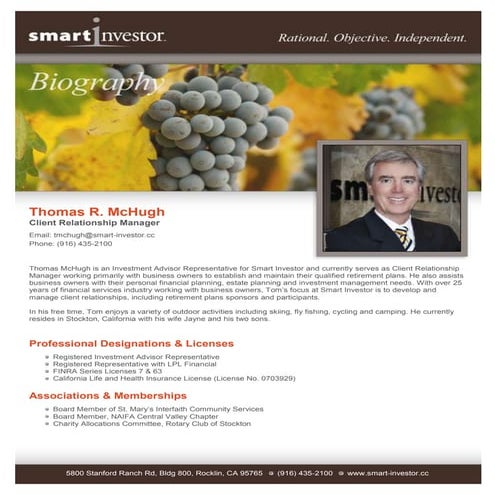 Thomas McHugh Bio | DOCX