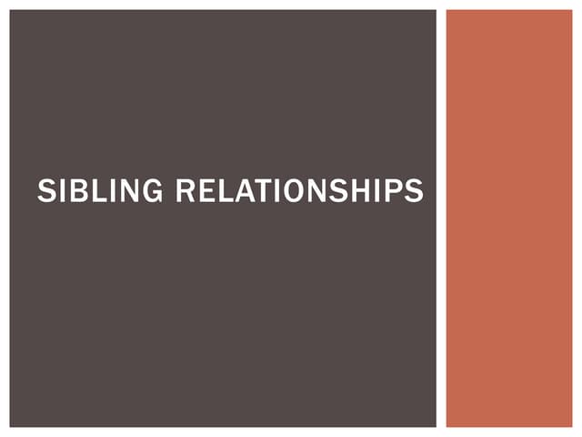 Healthy relationships | PPTX