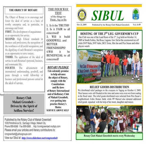 Sibul Oct 21, 2009 | DOC