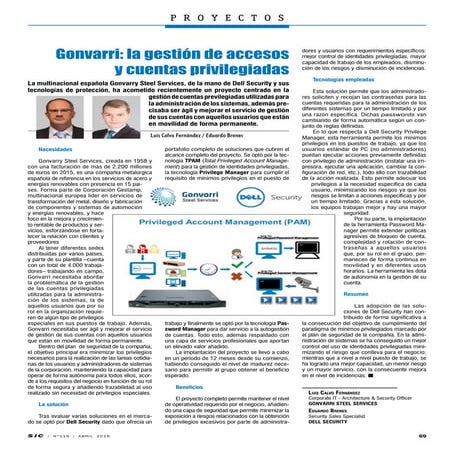 Sic abril 2016 proyecto gonvarri-dell | PDF