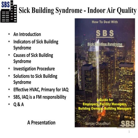 Sick Building Syndrome Iaq Hvac | PPTX