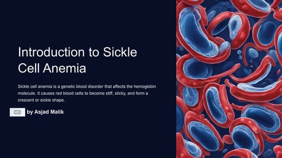 Genetics presentation of sickle cell Anemia.pptx