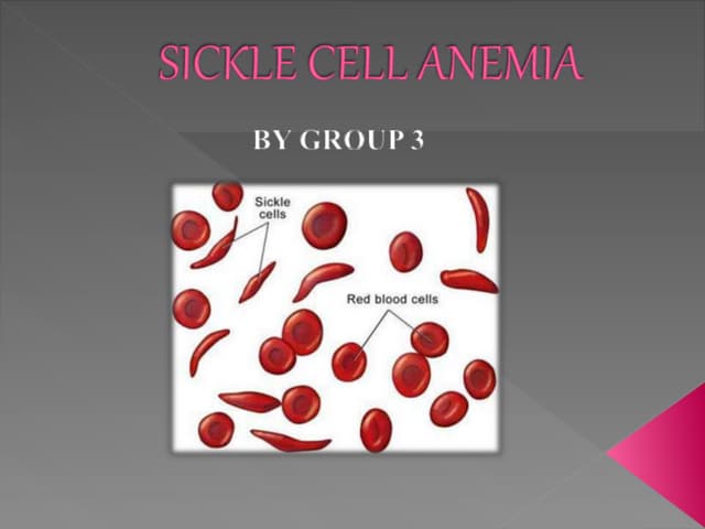 Sickle cell anemia | PPTX