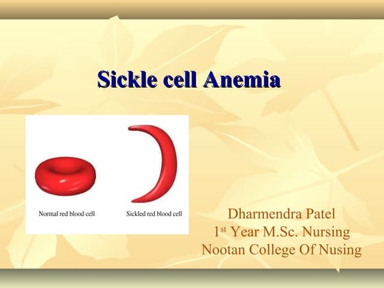 Sickle cell disease | PPT
