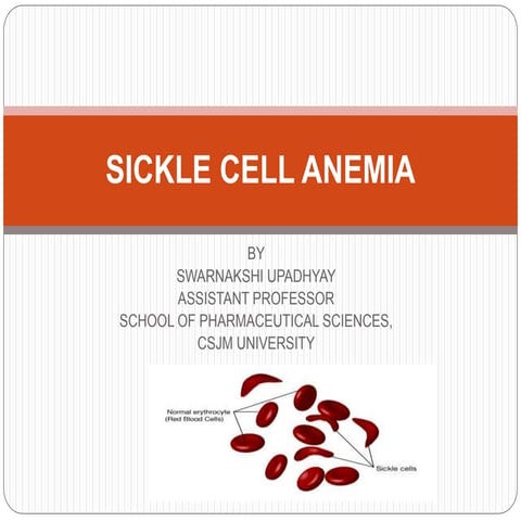 Sickle cell anemia | PPTX