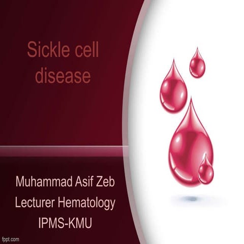 Sicklecelldisease | PPTX