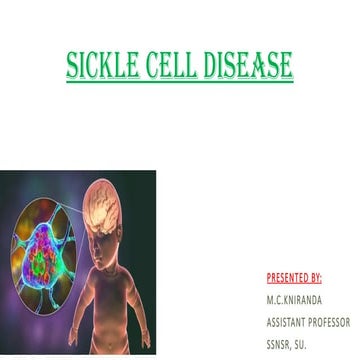 sickle cell disease in children .pptx