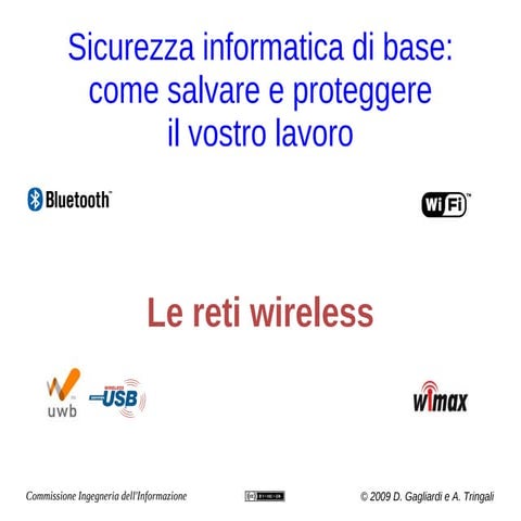 Sicurezza - Reti Wireless | ODP