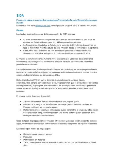 Diapositivas VIH-sida | PPT