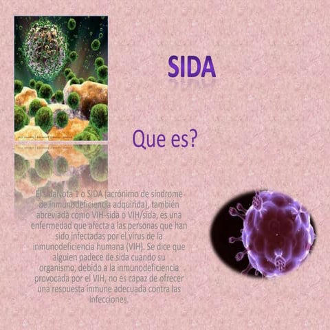 El sida | PPTX