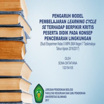 PENGARUH MODEL PEMBELAJARAN LEARNING CYCLE.pptx
