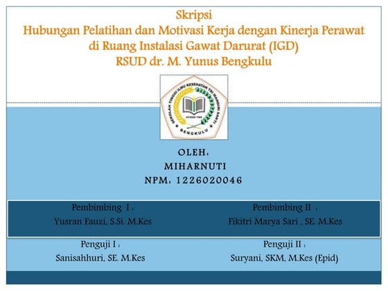 Presentasi Hasil Penelitian (Karya Tulis IlmiaH) | PPT