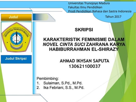 PPT SIDANG UJIAN KOMPREHENSIF KUALITATIF | PPTX