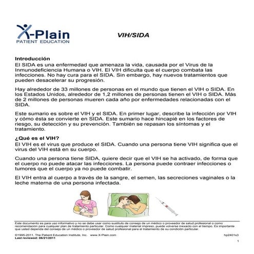 Presentacion vih sida | PPT