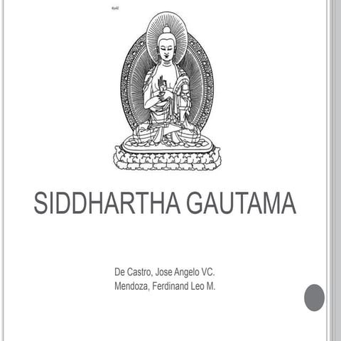 Siddharta gautama | PPTX