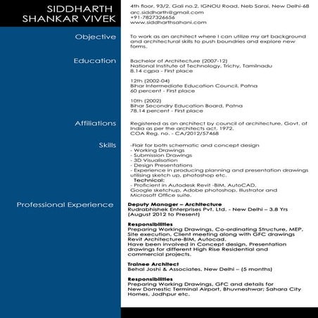 Siddharth resume | PDF