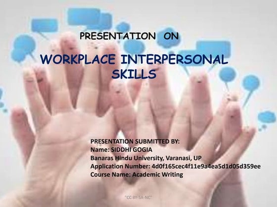 Interpersonal skills | PPT