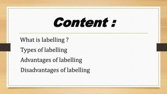 Labelling | PDF