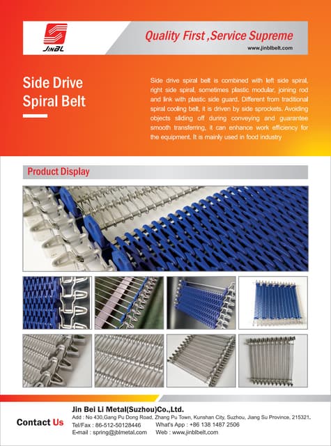 Self stacking belt | PPT