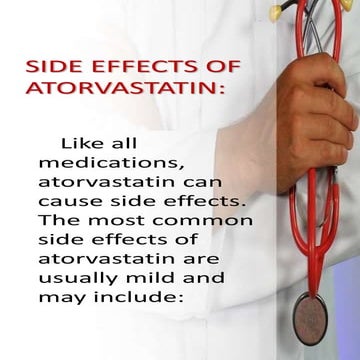 SIDE EFFECTS OF ATORVASTATIN.pptx