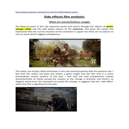 Side effects analysis | PDF