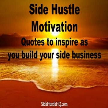 Side Hustle Motivation | PPTX