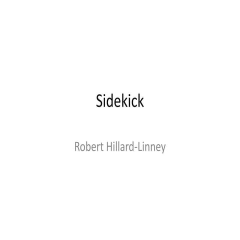 Sidekick(complete) | PPT