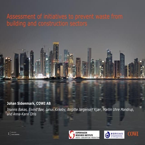 Waste Prevention Initiatives | PPT