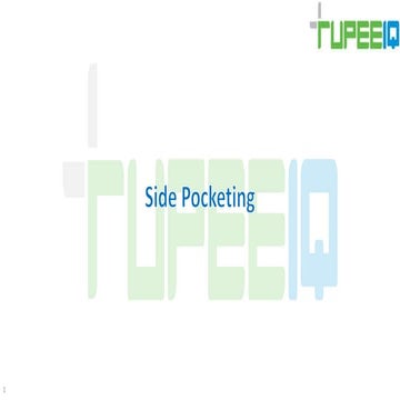 Side pocketing | PPT