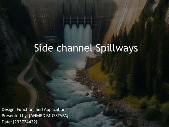Chapter 4 design of hydropower plants.pdf | Civil Engineering Industry ...