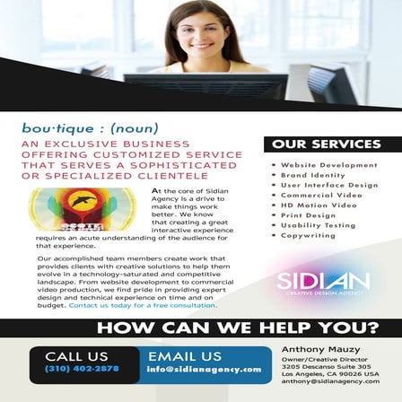 Sidian Agency services two-sheet_2010 | PDF