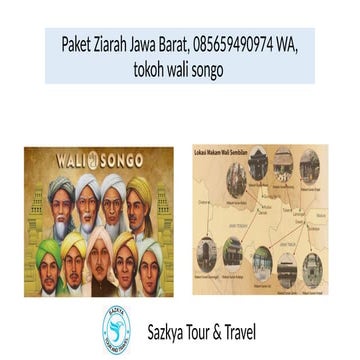 Harga Paket Ziarah Wali Songo, 085659490974 WA, doa ziarah walisongo | PPT