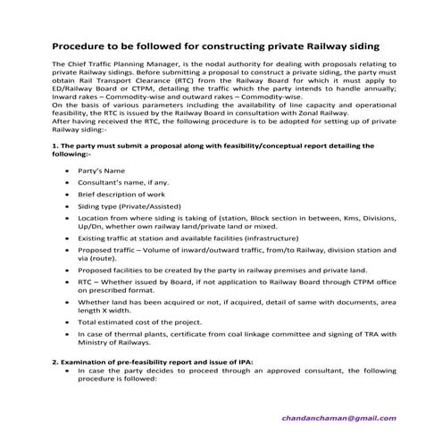 Railway Siding | PDF