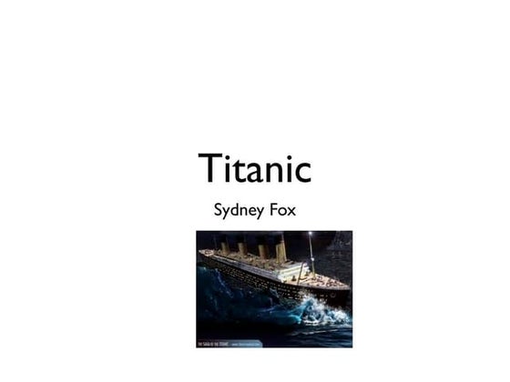 Titanic | PPT