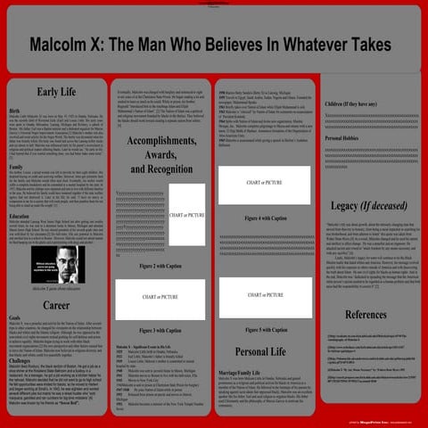 Malcolm X Power Point Presentation | PPTX