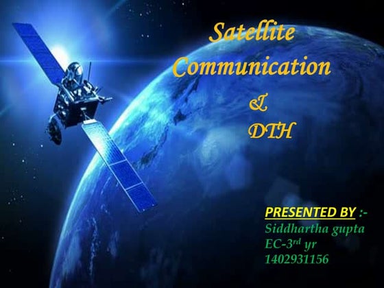 DTH Power Point Presentation | PPT