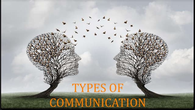 Types of Communication | PPTX