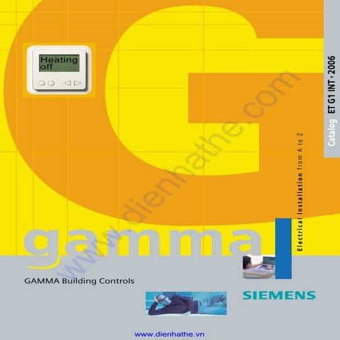 Siemens catalog tong hop gamma | PDF | Business | Business and Finance