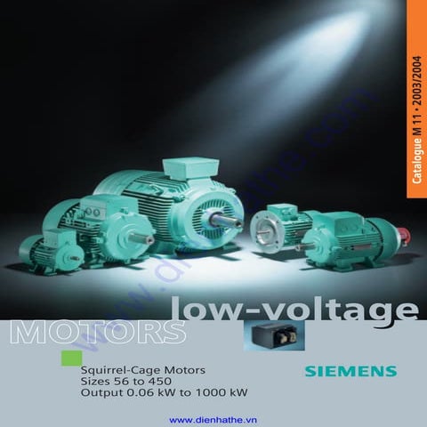 Siemens catalog tong hop low voltage motor | PDF