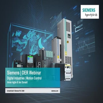 Engage with...Siemens | Driving the Electric Revolution Webinar | PPT