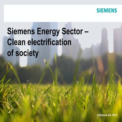 Siemens energy powerpoint | PPT