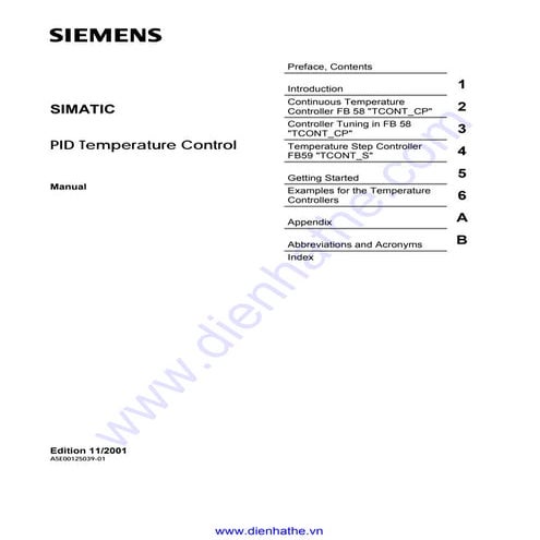 Siemens s7 300-400-pid temperature control | PDF